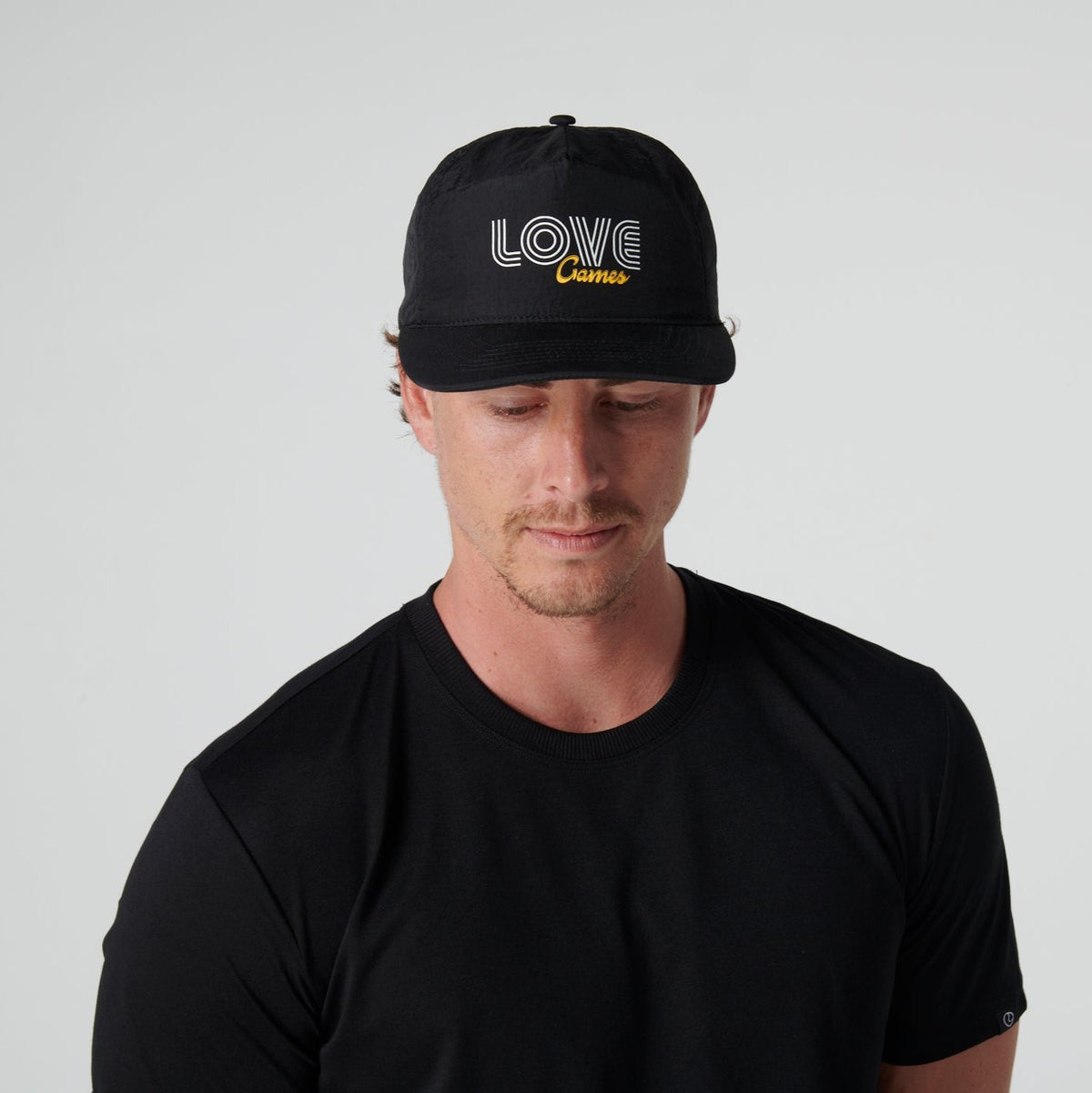 'Love Games' UltraLight Cap • Black • Rallee