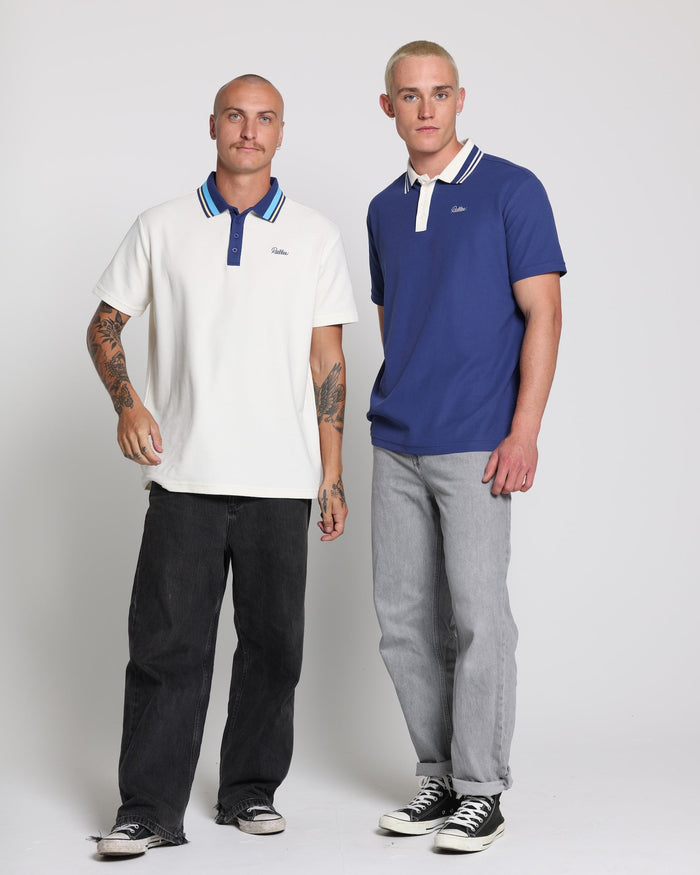 Happy Hour Polo - Vintage White